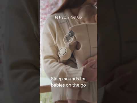 Rest Go - the portable Hatch sleep sound machine #sleep