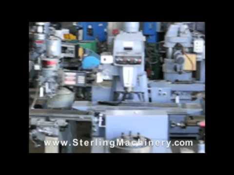 44 Ton Used Heller/Ficep Hydraulic Ironworker, Mdl. 404, Punches & Dies, Electric Foot Pedal, ...