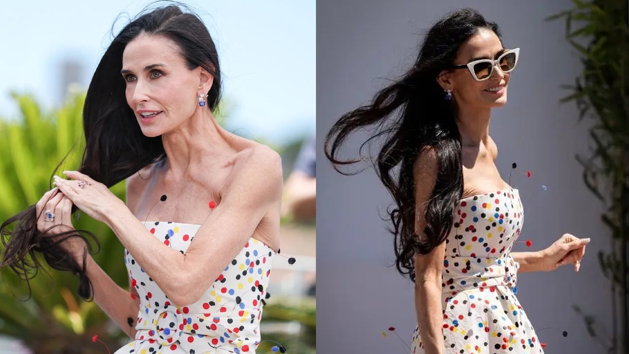 Demi Moore Looks ADDICTED To Ozempic After This