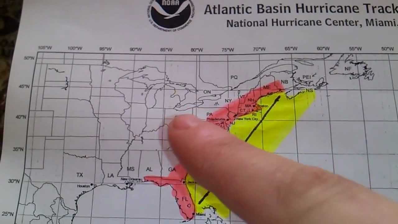 Hurricane Tracking Charts