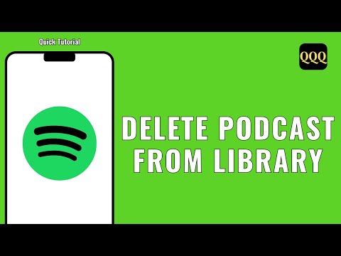 How To Delete Podcast From Spotify Library