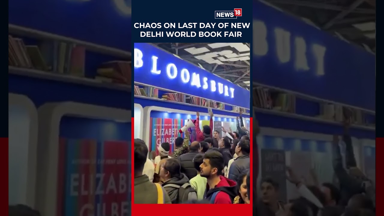 Chaos Erupts on Final Day of New Delhi World Book Fair 2026 as Publishers Open Giveaway Stalls