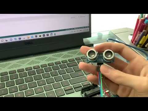 Elegoo UNO R3 Super Starter Kit Lesson 10 Ultrasonic Sensor Module