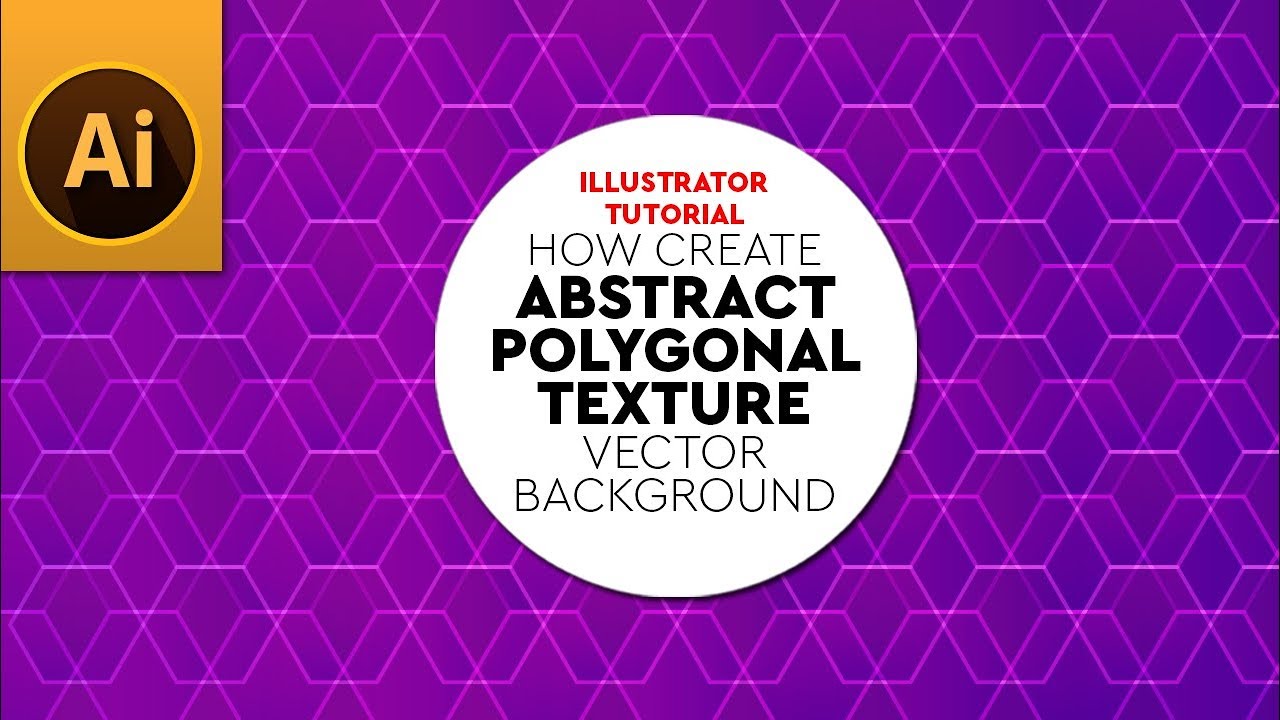 Create Abstract Polygonal Texture Vector Background in Adobe Illustrator