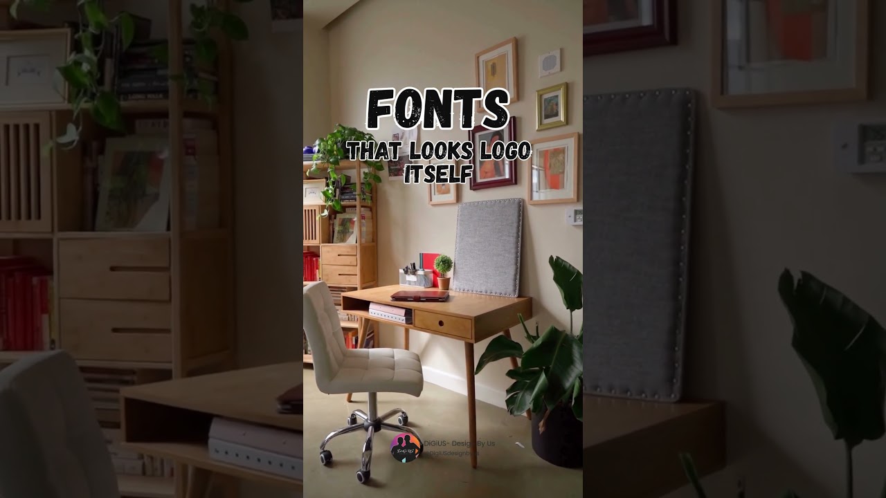 Fonts That Look Like a Logo! | Perfect for Branding & Figma Projects ✨ #fonts