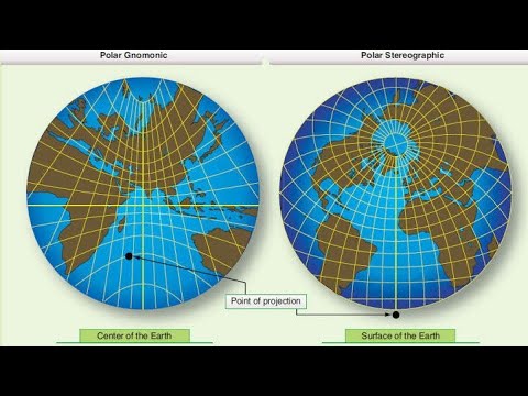 Mercator projection | Gnomonic Projection | Chart Projections | Merchant Navy Knowledge