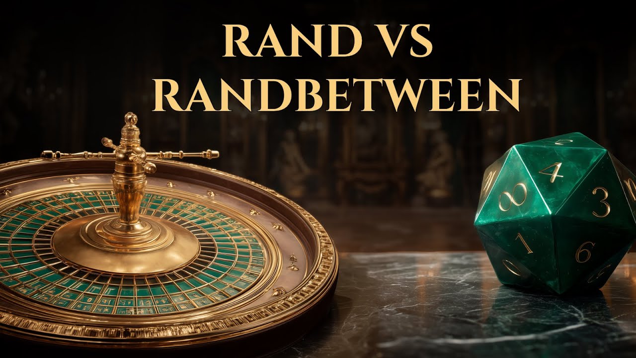 RANDBETWEEN Beats RAND For This Reason