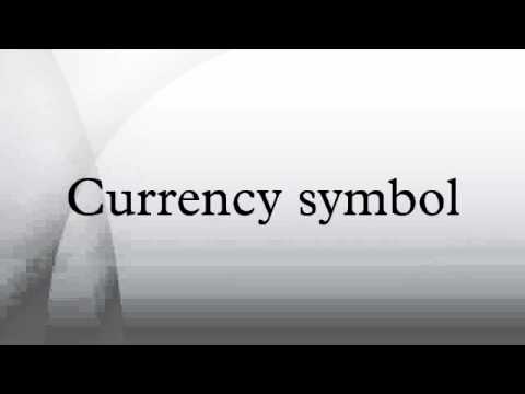 Currency symbol