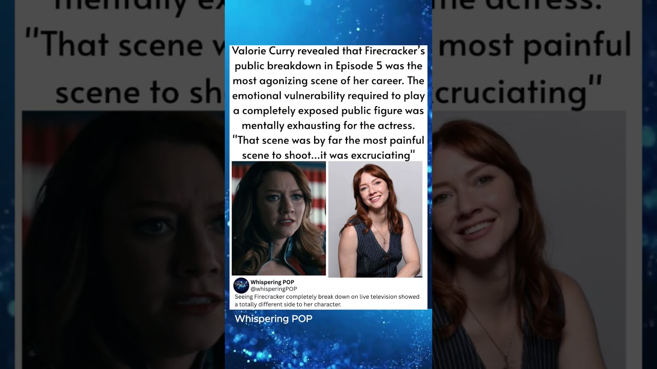 Valorie Curry revealed that Firecracker's public breakdown in Episode 5 was the most agonizing scene