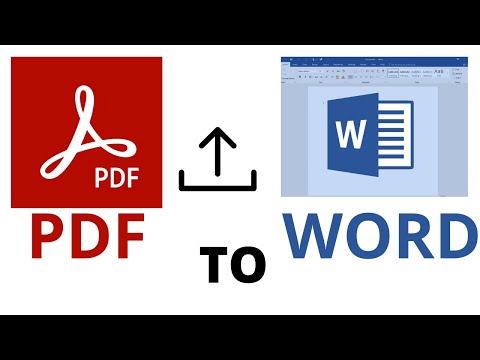How To Convert Pdf To Word Online