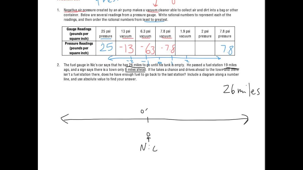 Grade 6 Module 3 Lesson 13 Problem Set