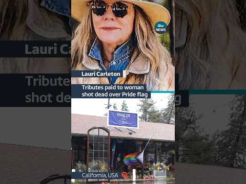 A woman was shot and killed after an argument about a #pride flag #itvnews #lgbt #crime