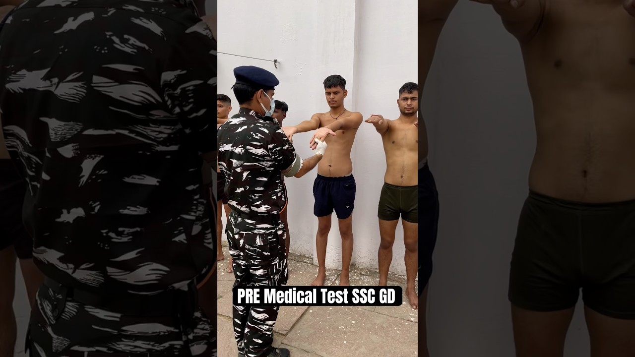 # SSC GD PRE Medical Test 2024 #shortsviral #shorts #short #viralshort #viralshorts #ytshorts #ssc