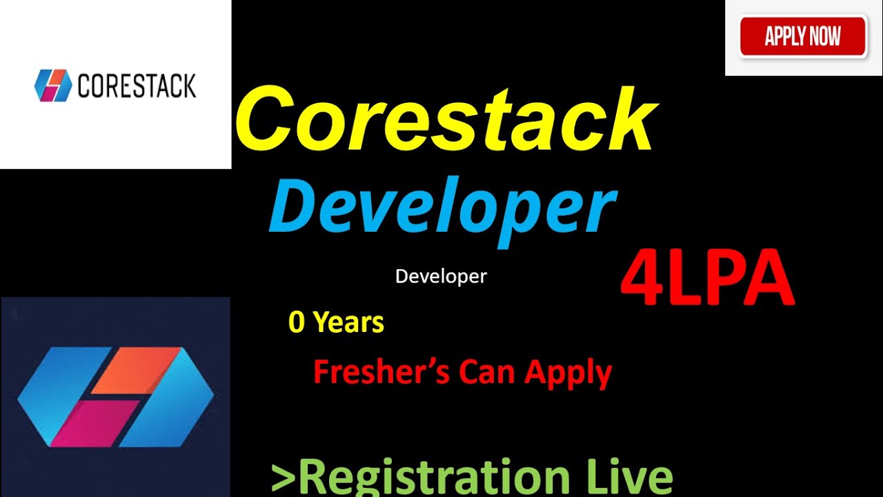 CoreStack | Developer | 4 LPA