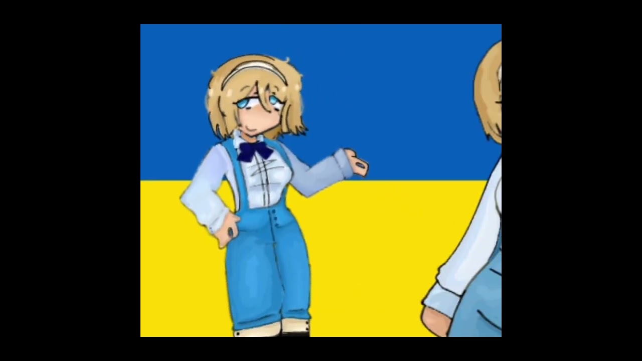 CANUKR (Canada x Ukraine) SHAKE THOSE HIPS #animation #hetalia #ship #animationmeme 