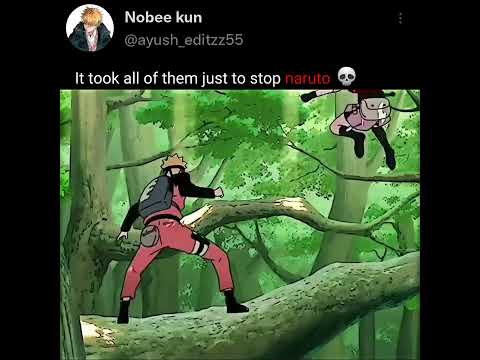 it took them all just to stop naruto ????#anime #naruto #badass #badassmoment #fyp #viral