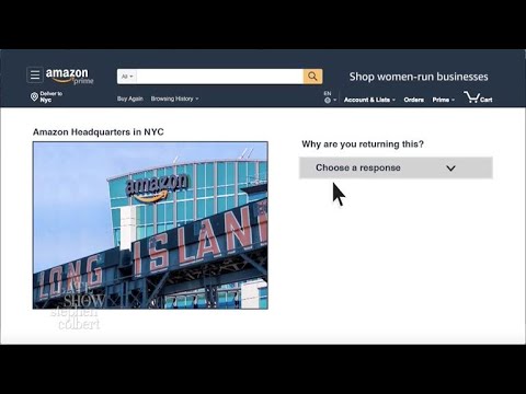 NYC Returns Its Amazon Purchase