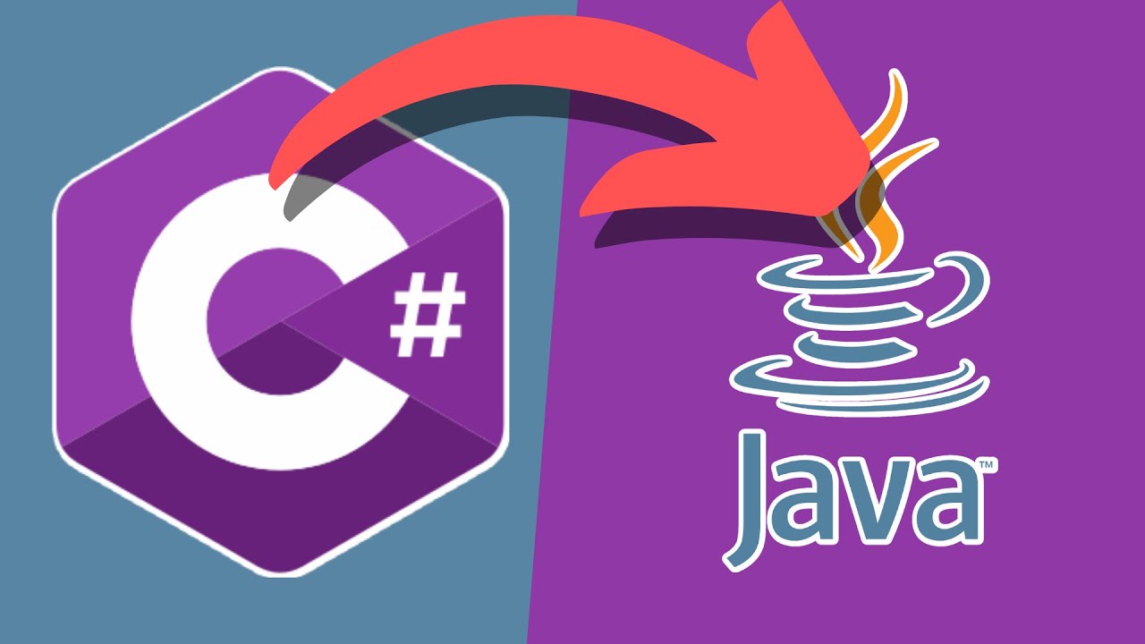How to Switch from C# to Java