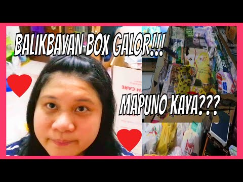 BALIKBAYAN BOX GALOR | MAPUNO KAYA? | never INDING family TV