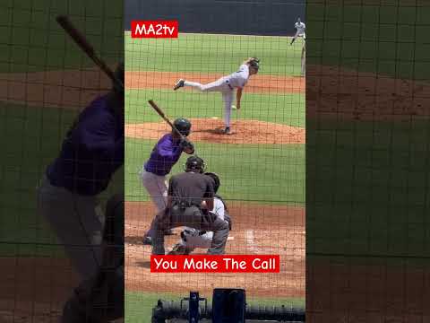 You Make The Call⚾️ Is this a passed ball or wild pitch? #Baseball #Life #MA2tv #MILB