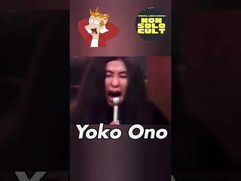 Yoko Ono the worst singer in the world #shorts #yokoono #johnlennon #beatles #beatleslove #funny