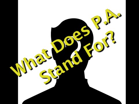 What is a P.A.?   Film Production