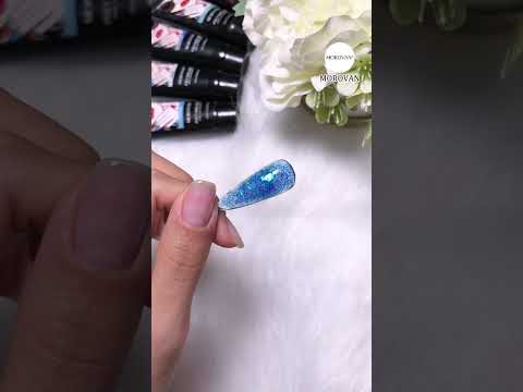 I'm going to use glitter in combination with poly gel