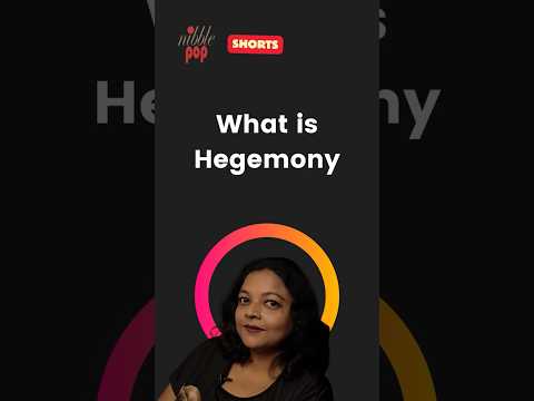 Hegemony Simplified: Key Concepts Made Easy 🎠#monamimukherjee