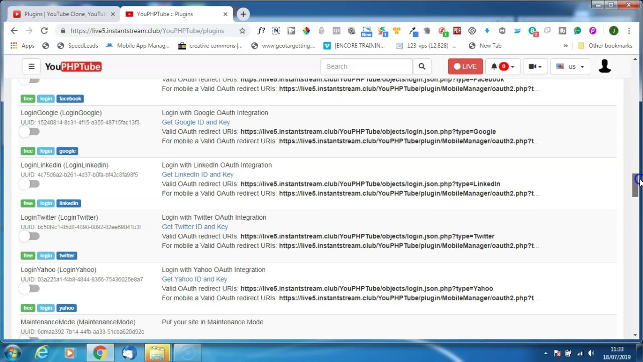 Installing and configuring the Video Thumbnails plugin