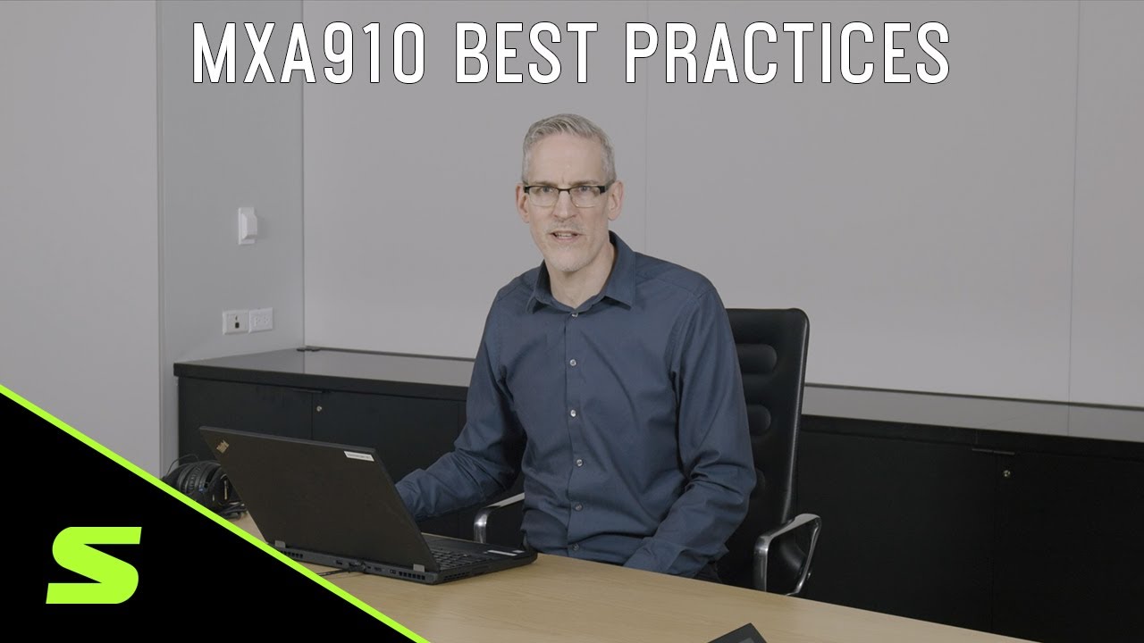 MXA910 - Microflex® Advance™ MXA910 シーリング・アレイ・マイクロホン