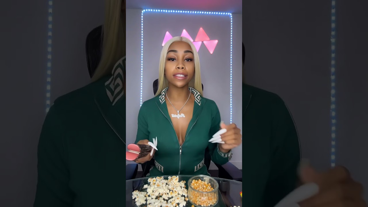 Yes popcorn 🍿 #viral #pinkydoll #yespopcorn #queennpc #npc