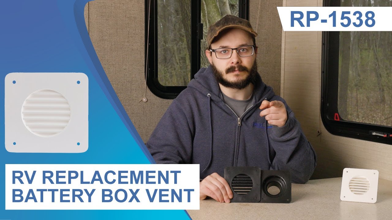 RV Replacement Battery Box Vent