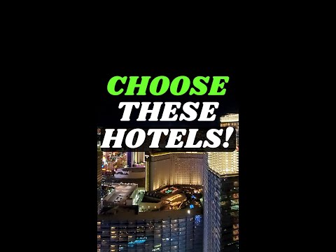 The BEST Hotels In Las Vegas!