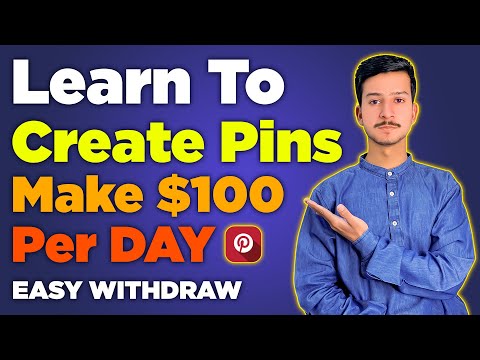 Online Job That Pays $100/Day or More for Students in 2023 || Makes money by Creating Pinterest Pins