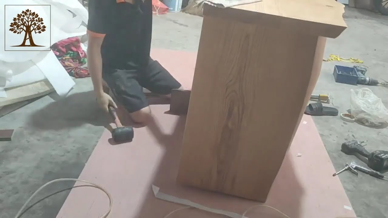 Bathroom Vanity Assembly Instructions | Modern Natural Wood Design