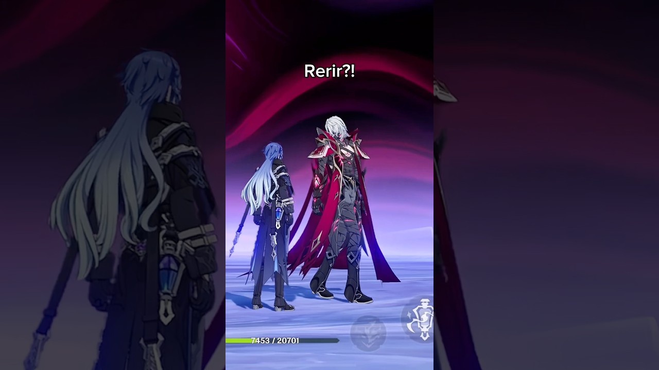 The tallest playable character #rerir #lumine #aether #flins #genshin #honkaistarrail #genshinimpact