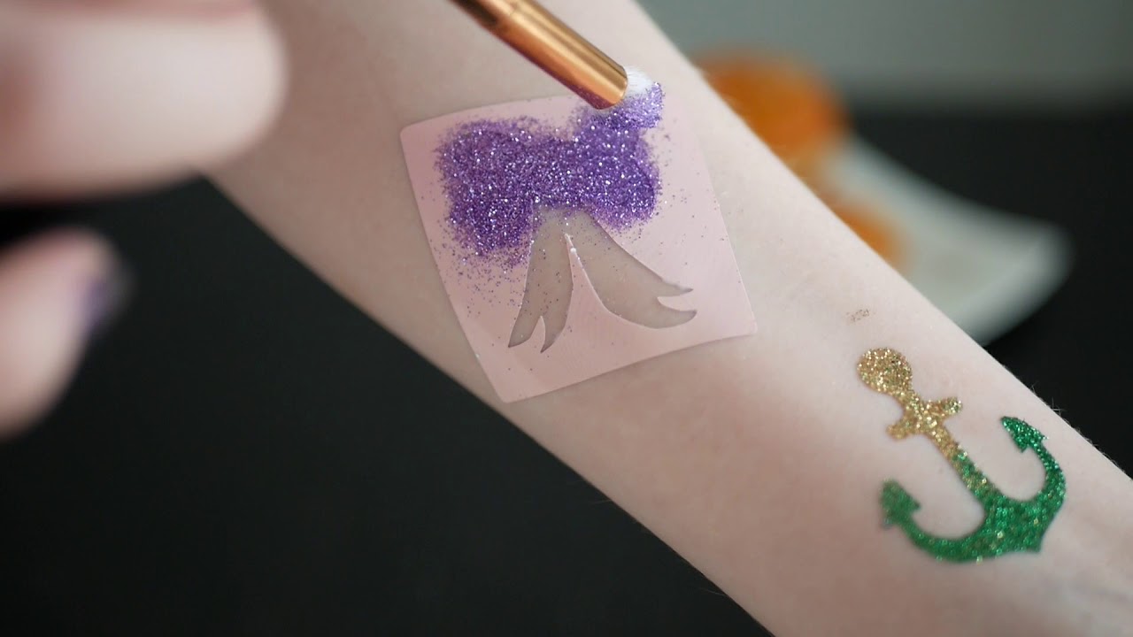 GLITTERNISTI TATTOO TUTORIAL