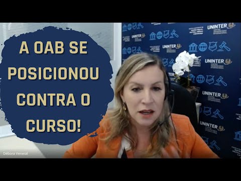 DIREITO EAD: DIRETORA DA UNINTER FALA SE ESSE CURSO SERÁ APROVADO OU NÃO PELO MEC