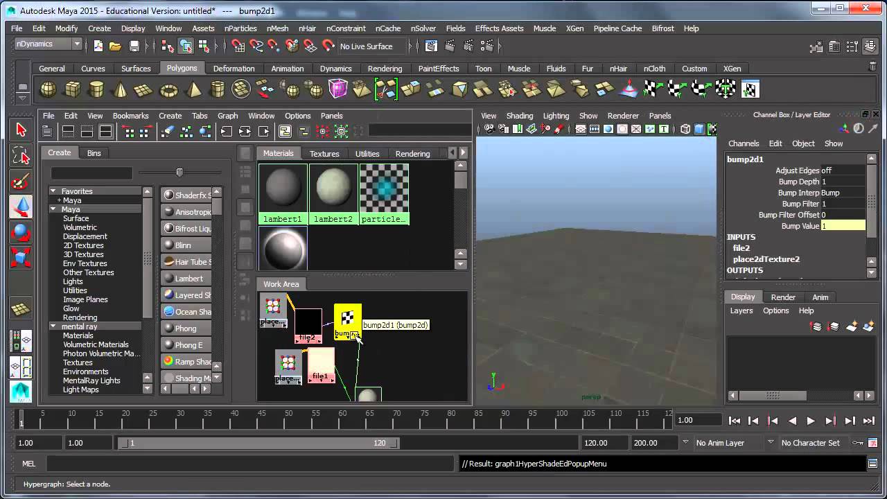 Bump Map Kitchen Floor Tutorial
