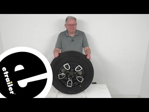 etrailer | Ultimate Overview of the Karrier ST205/75R14 Radial Trailer Tire with 14" Aluminum Wheel