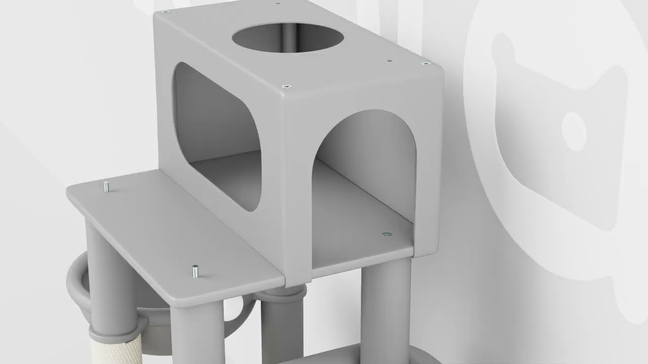 Globlazer S75 Cat Tree Assembly Guide