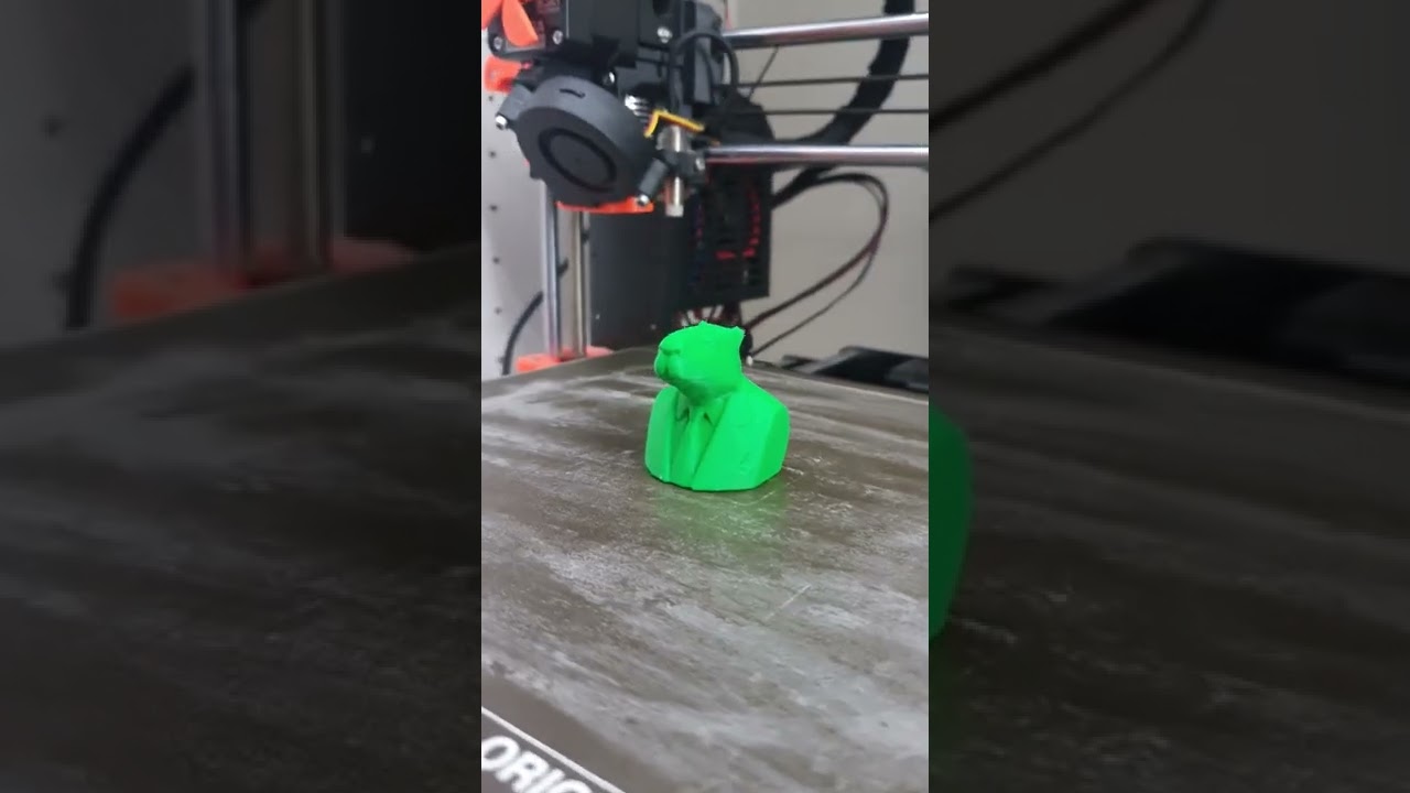 3D Printed President Capybara