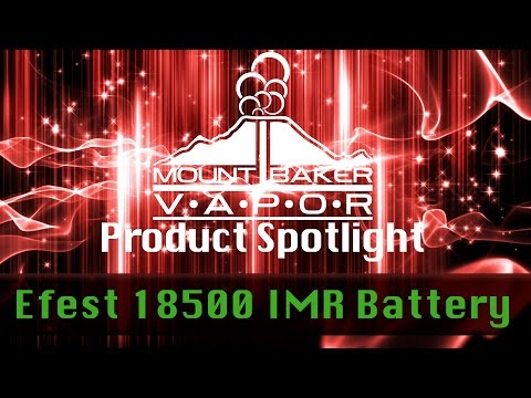 Vapor Product Spotlight: Efest 18500 Flat-Top E-Cigarette Battery