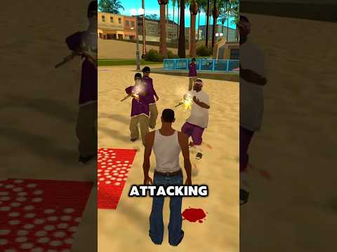If You STARE at GANG MEMBERS in GTA Games