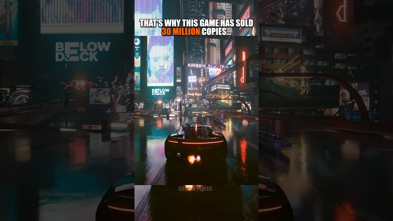 That's why this game has sold 30M copies #shorts #cyberpunk