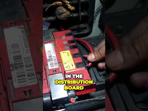 BMW E90 Battery Distribution Board Removal the easy way #bmw #e90 #shorts