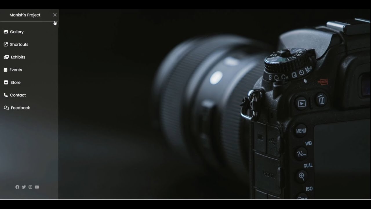 MINI Project using HTML and CSS *adding functionality without js (BY Manish)
