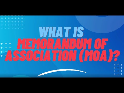 Memorandum of Association (The Companies Act, 2013)