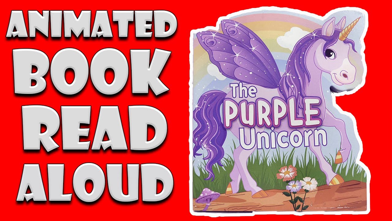 🦄 THE PURPLE UNICORN - KIDS BOOK ANIMATED & READ ALOUD BY MS. CECE - READ WITH ME - STORYTIME FUN