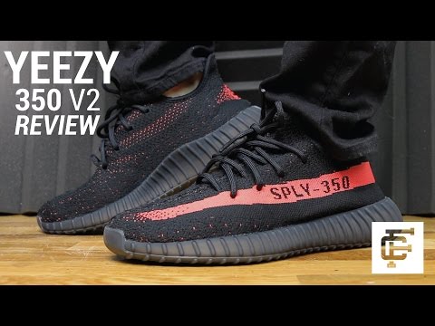 YEEZY BOOST 350 V2 BLACK RED REVIEW